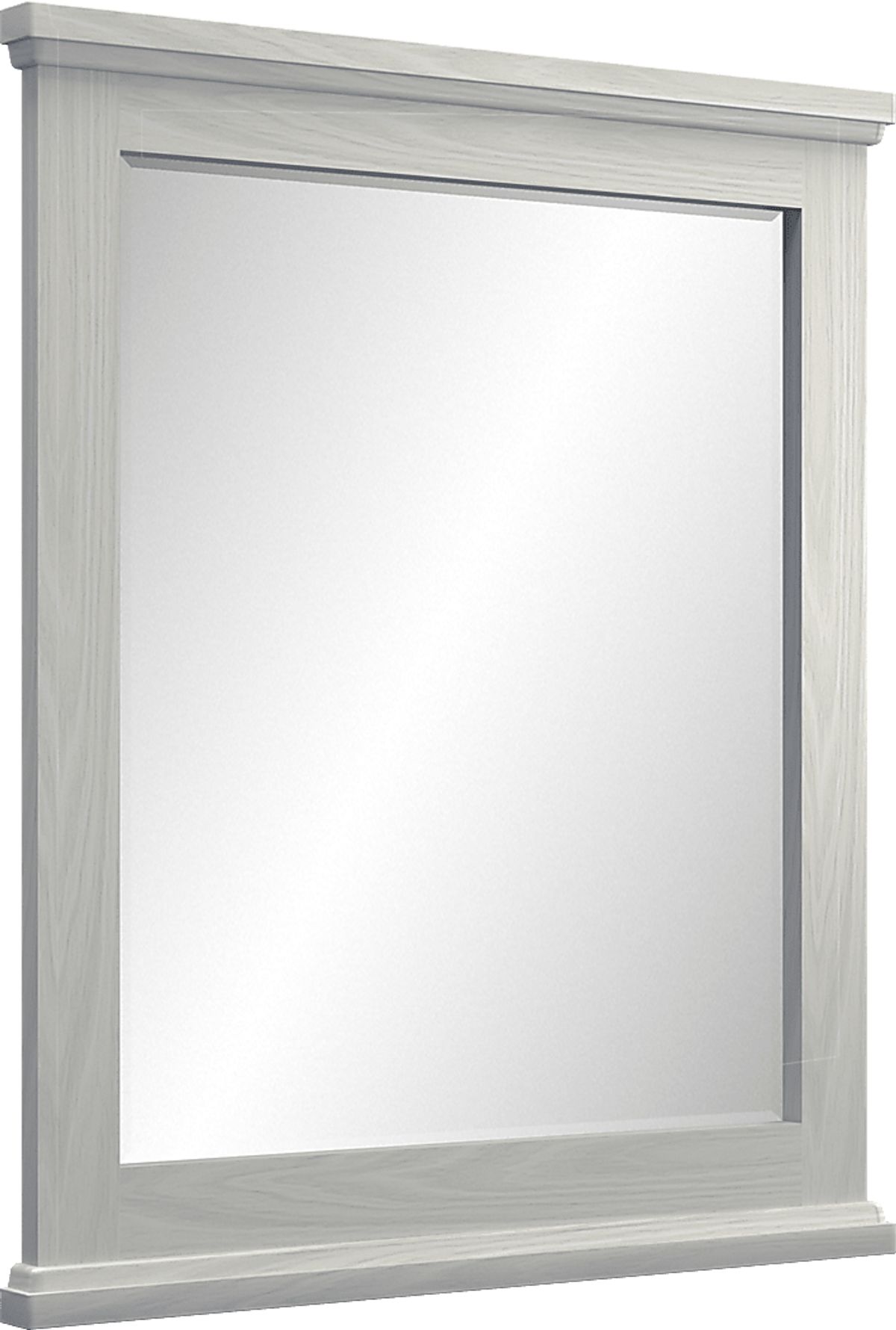 Canyon Lake 5 Pc Ash Gray Full Bedroom Set With Mirror, 3 Pc Full ...