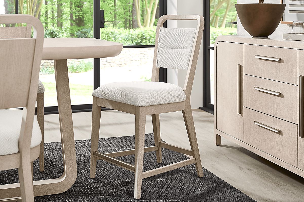 Drew & Jonathan Canyon 5 Pc Light Gray Dining Room Set With Counter ...