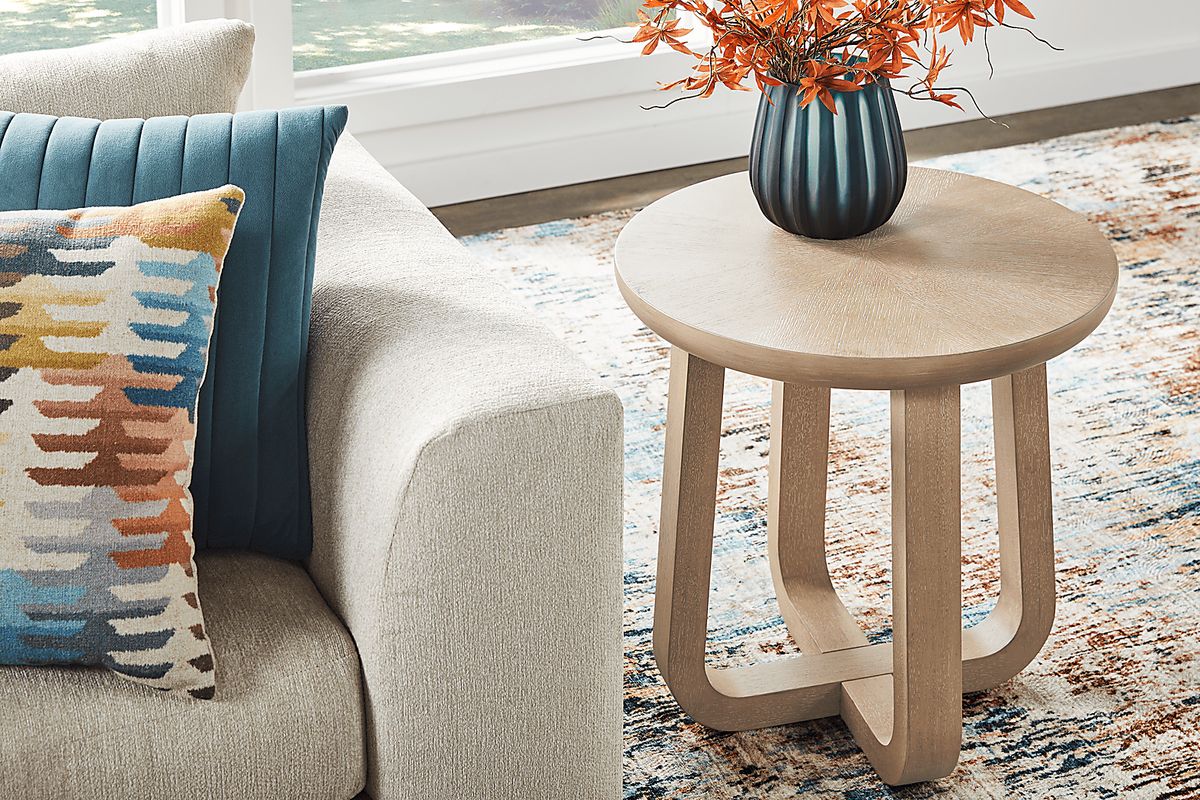 Drew & Jonathan Canyon Sandstone Colors 3 Pc Table Set | Rooms to Go