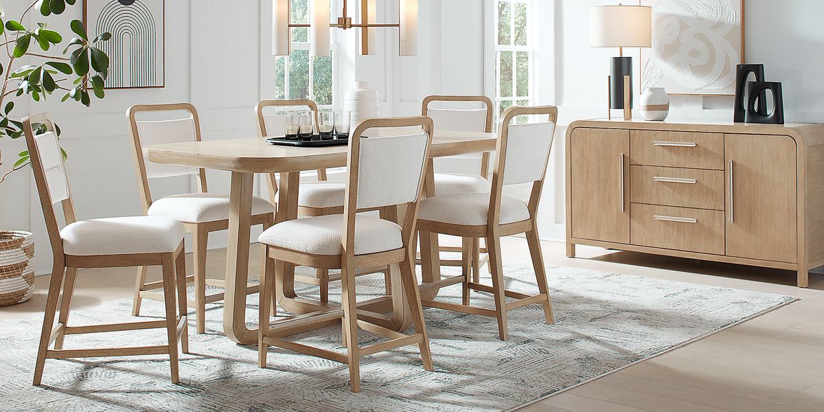 Drew & Jonathan Canyon Sandstone Colors Beige Counter Height Stool ...