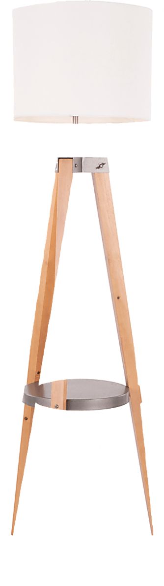 Capstan Court Wood Floor Lamp - Rooms To Go