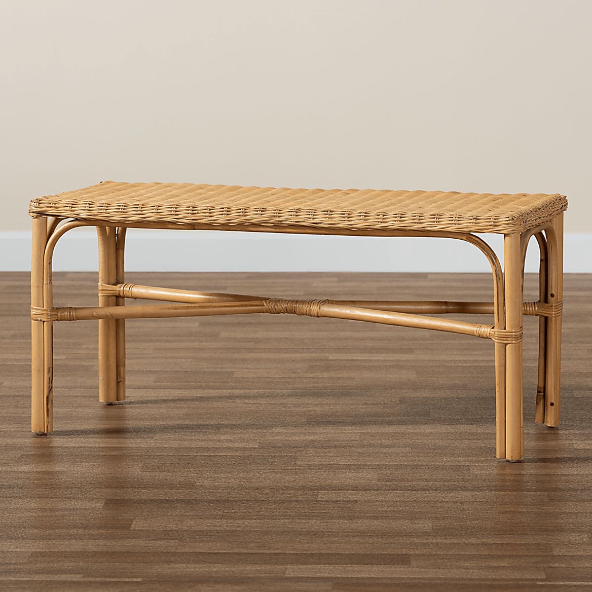 Carapia Brown Bench | Rooms to Go