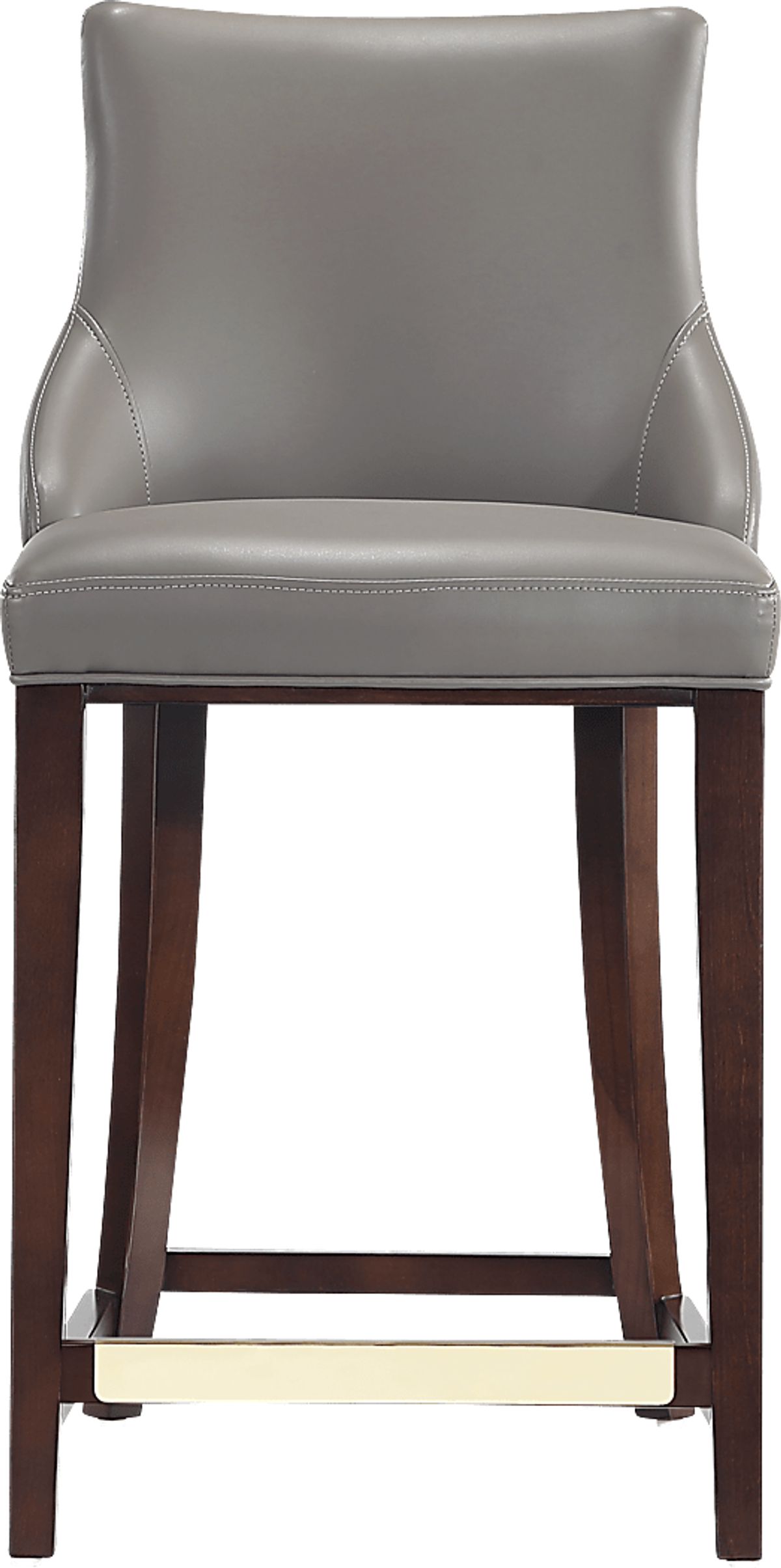 Carderock Taupe Beige Leatherette Counter Stool | Rooms to Go
