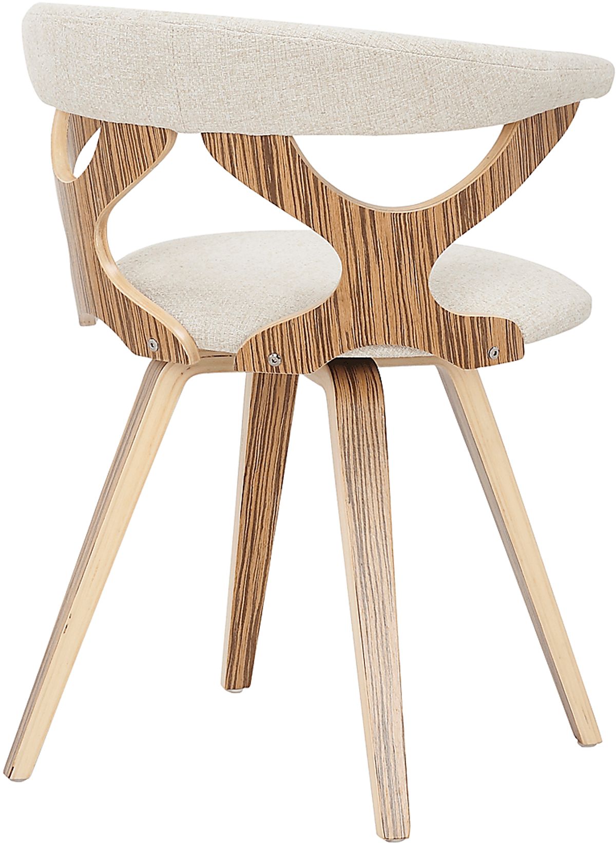Cardeza Cream Colors,Light Wood,White Side Chair | Rooms to Go