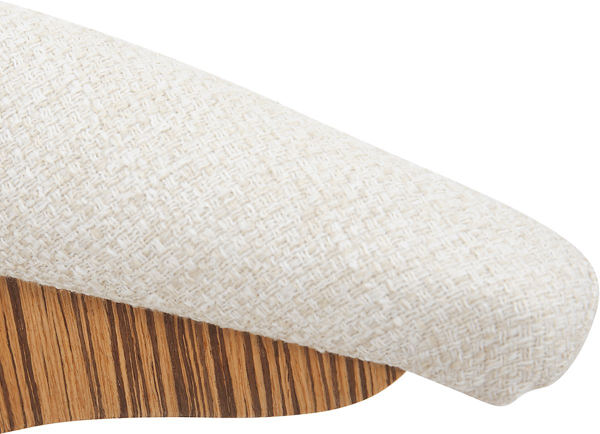 Cardeza Cream Colors,Light Wood,White Side Chair | Rooms to Go