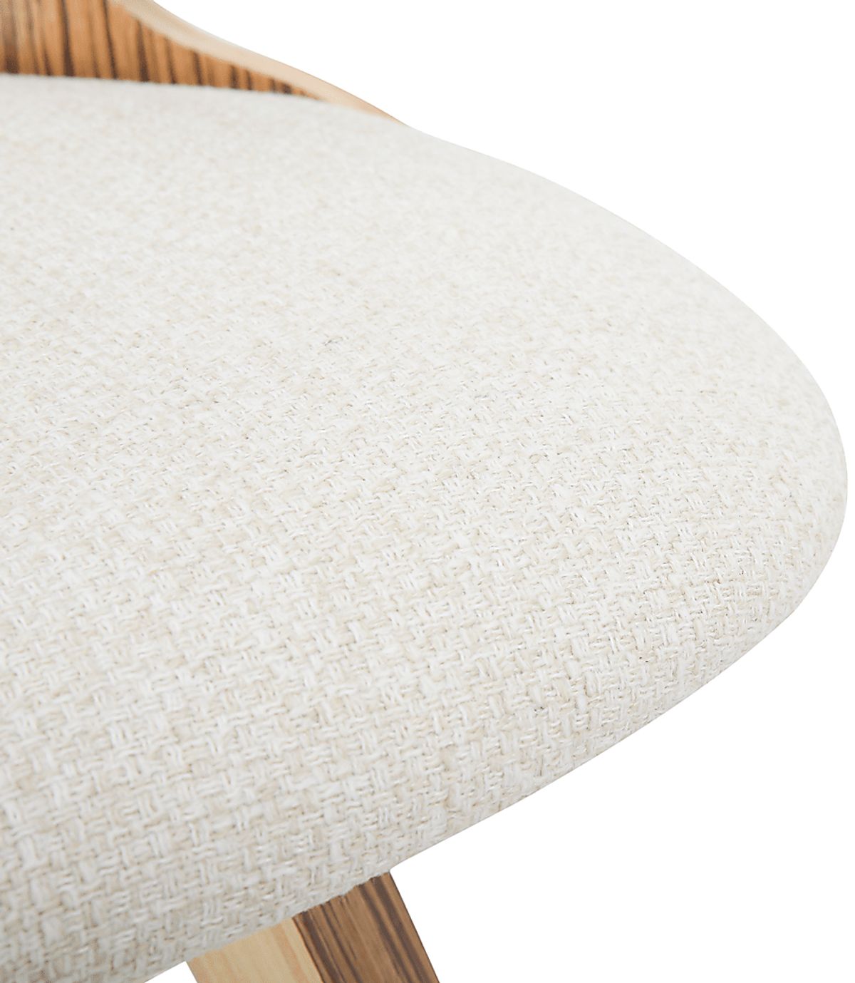 Cardeza Cream Colors,Light Wood,White Side Chair | Rooms to Go