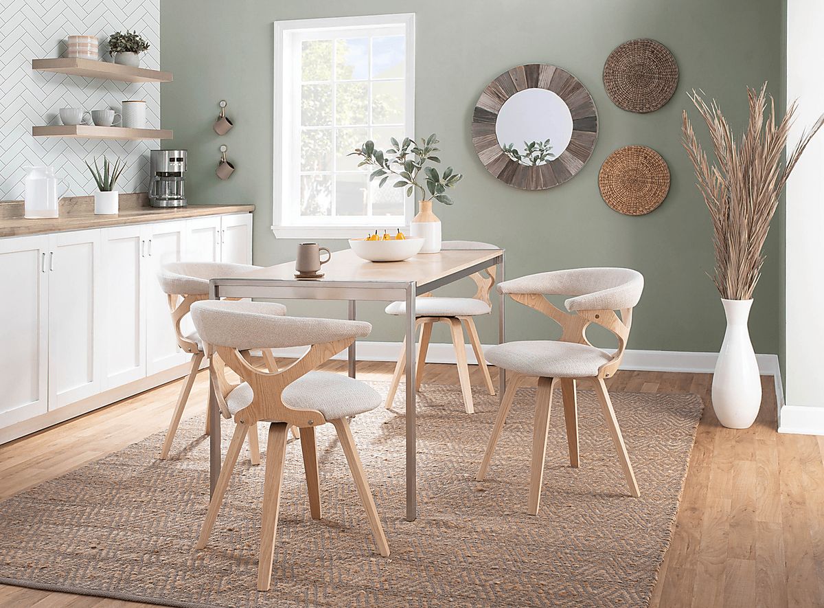 Cardeza Natural Light Wood Side Chair | Rooms to Go