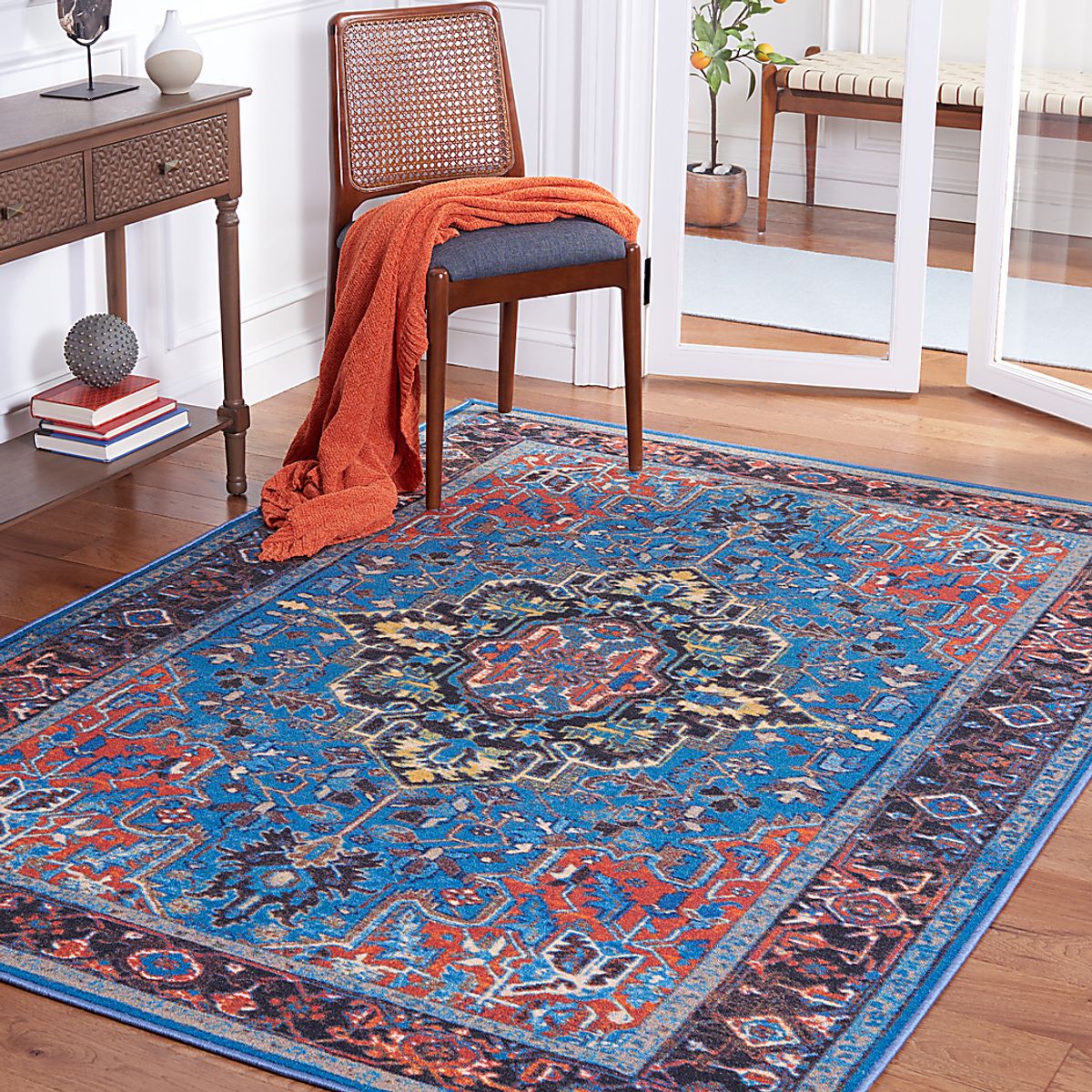 Carigna Blue,Multi Rugs | Rooms to Go