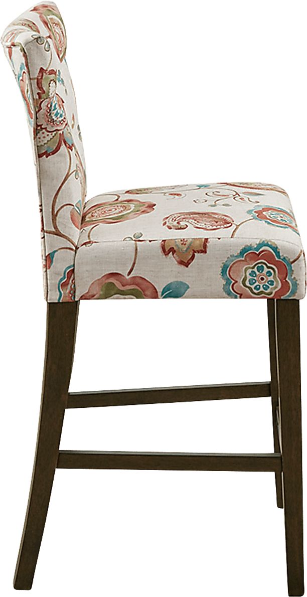 Carisbrooke Orange Counter Height Stool - Rooms To Go