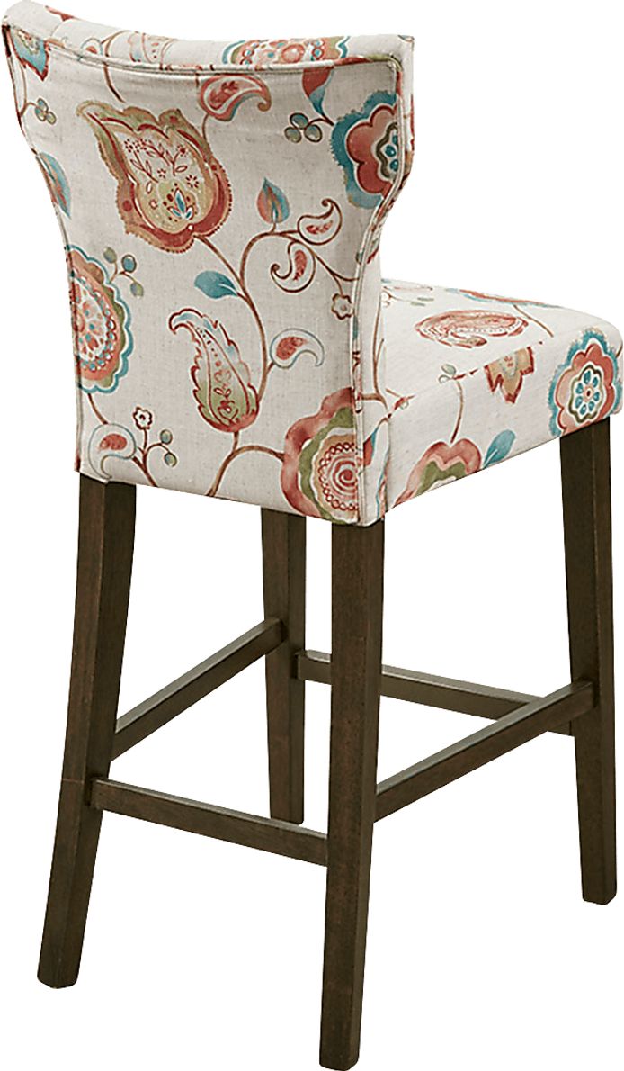 Carisbrooke Orange Counter Height Stool - Rooms To Go