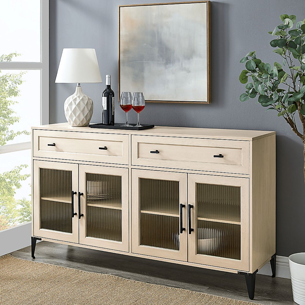 Carnarvon Birch Sideboard - Rooms To Go