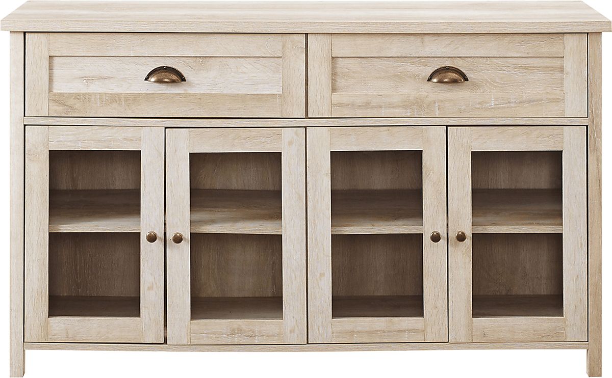 Carnelian Oak Dark Wood,Light Wood 52" Console | Rooms to Go