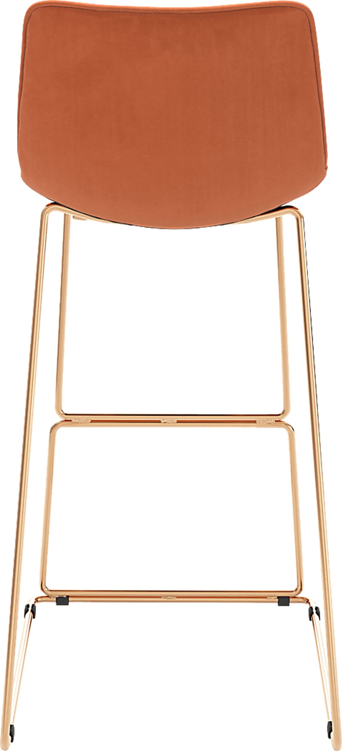Carramore Gold Colors,Metal Orange Orange,Red Polyester Fabric Barstool ...