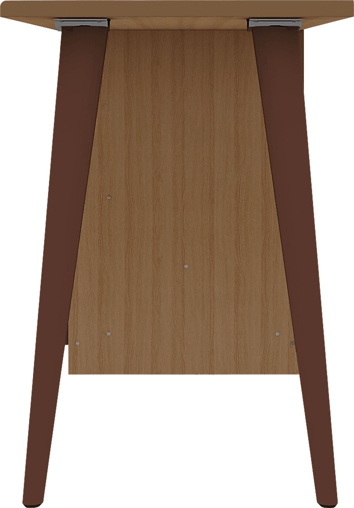 Carrondale Brown Dark Wood Maple Red Desk | Rooms to Go