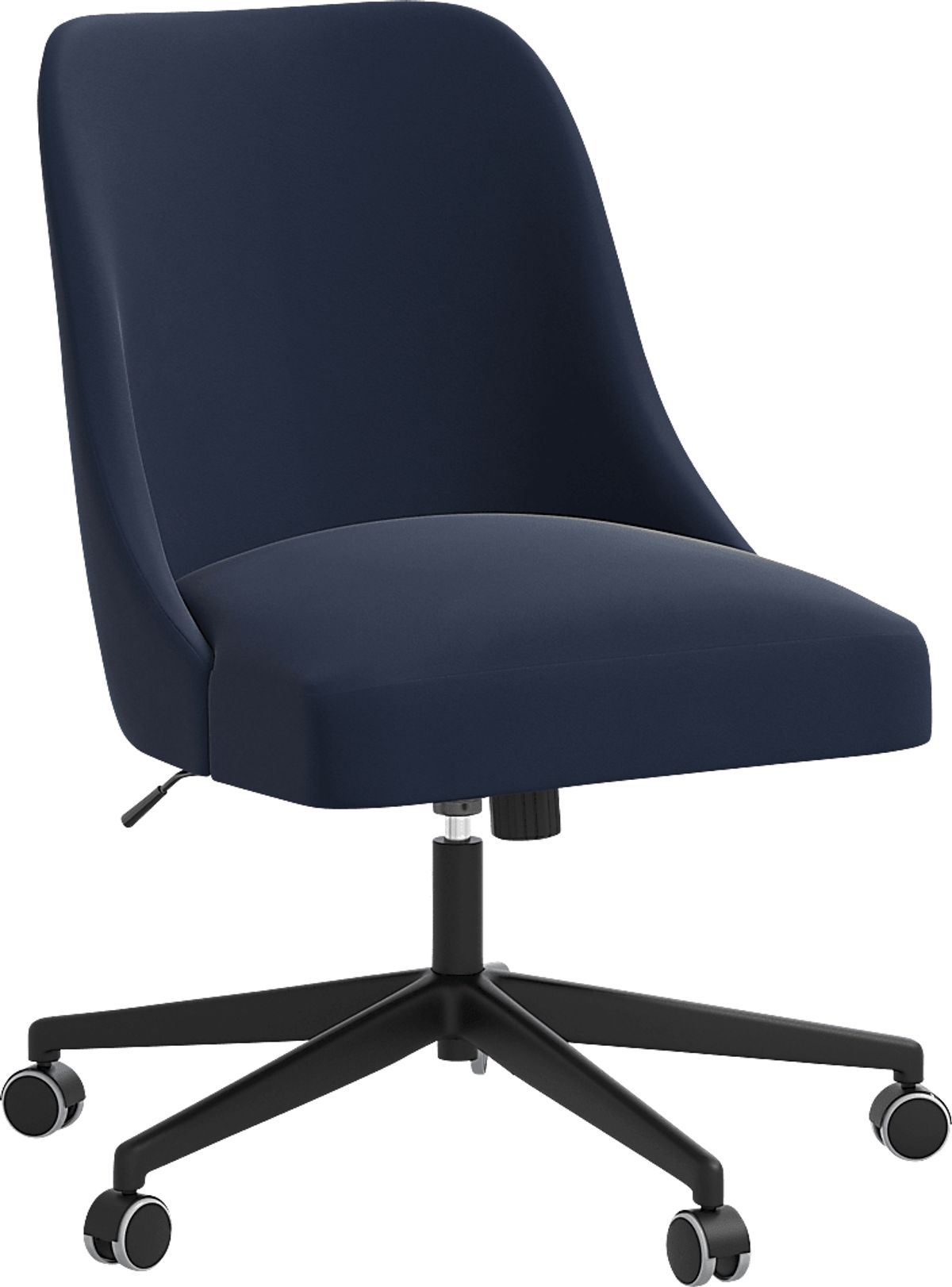 Carsell Blue Polyester Fabric Desk Chair | Rooms to Go