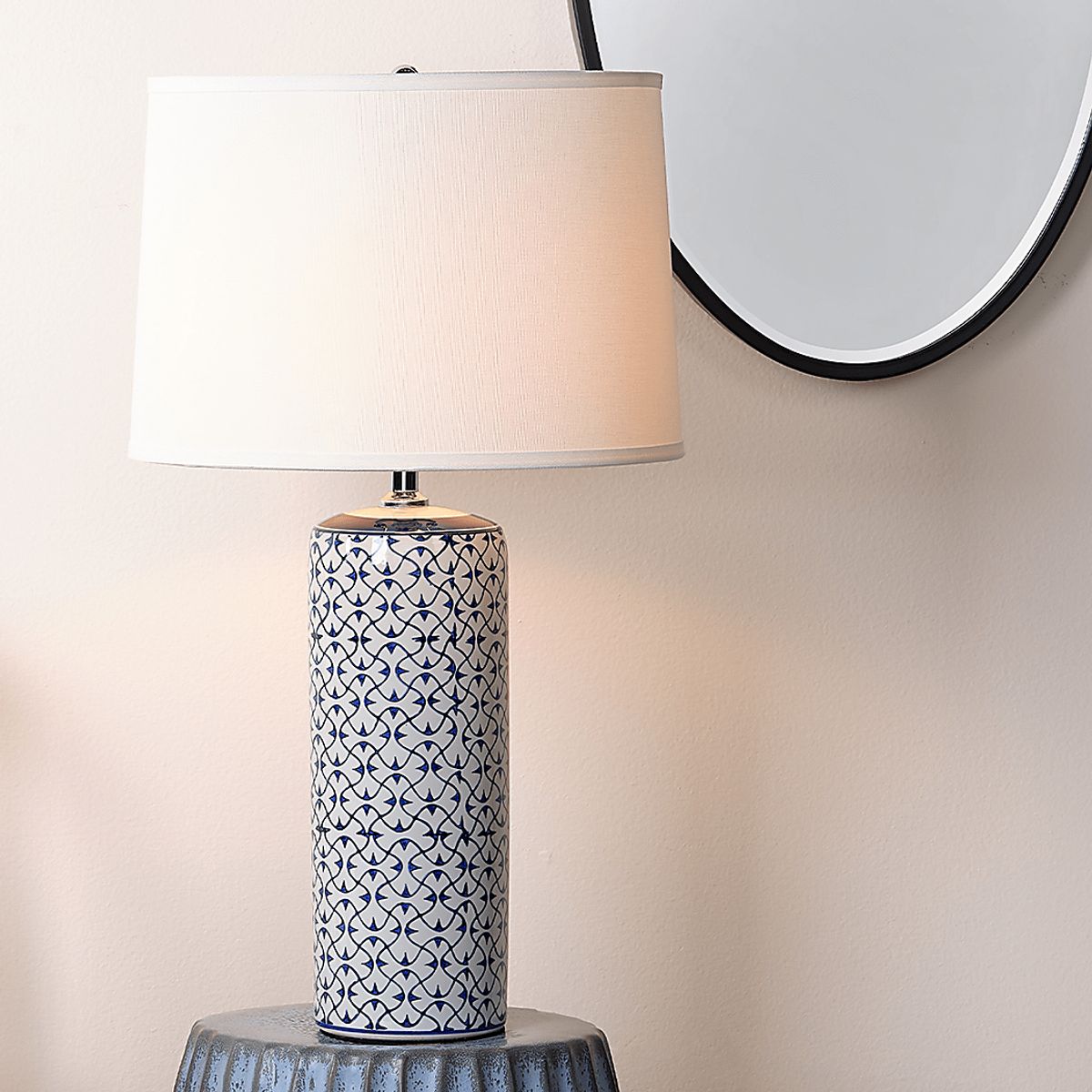 Carta Blue Table Lamp | Rooms to Go