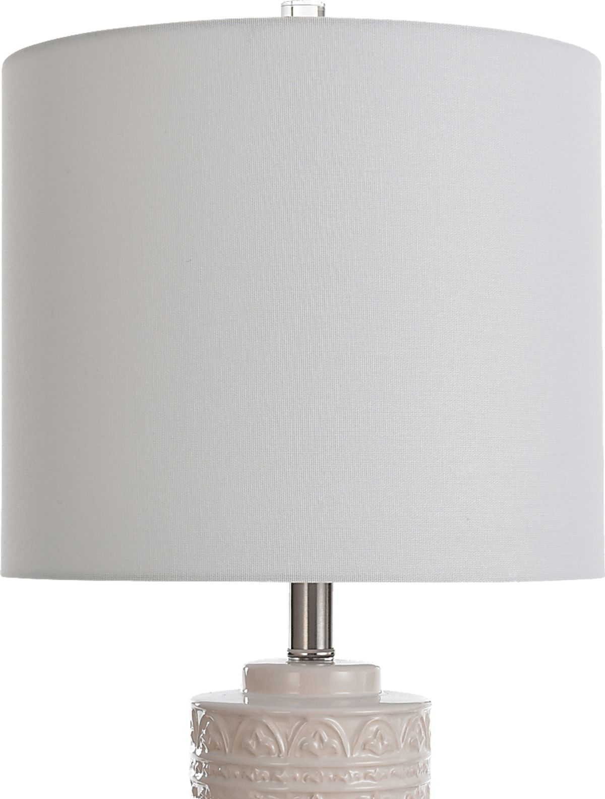 Carter Court Ivory Beige Table Lamp | Rooms to Go