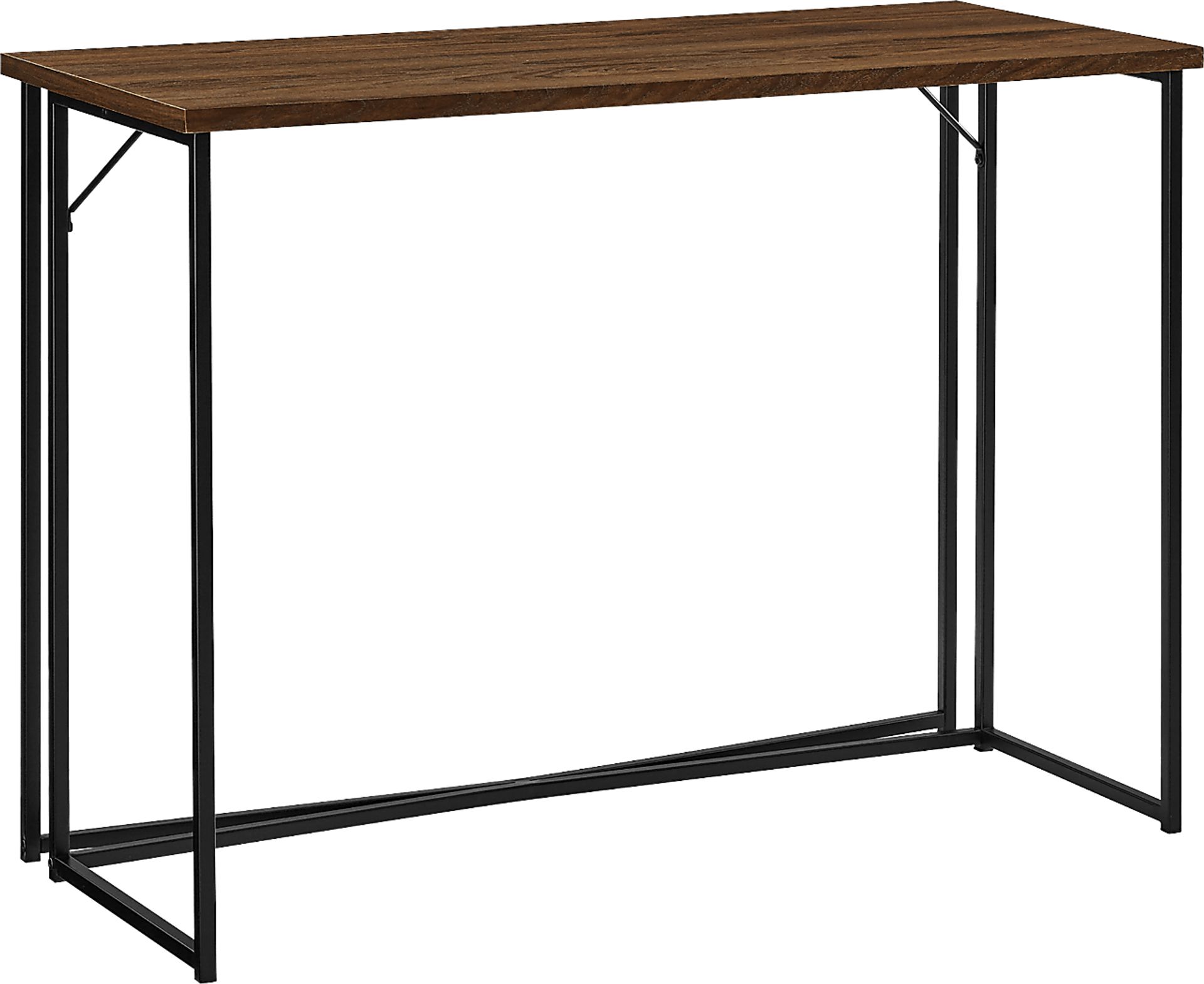 Carwill Walnut Dark Wood Desk | Rooms to Go