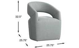 Cascade Park Gray Side Chair | Rooms to Go