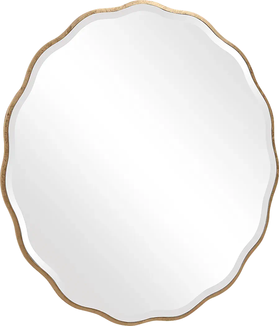 Cascalote Gold Yellow Mirror | Rooms to Go