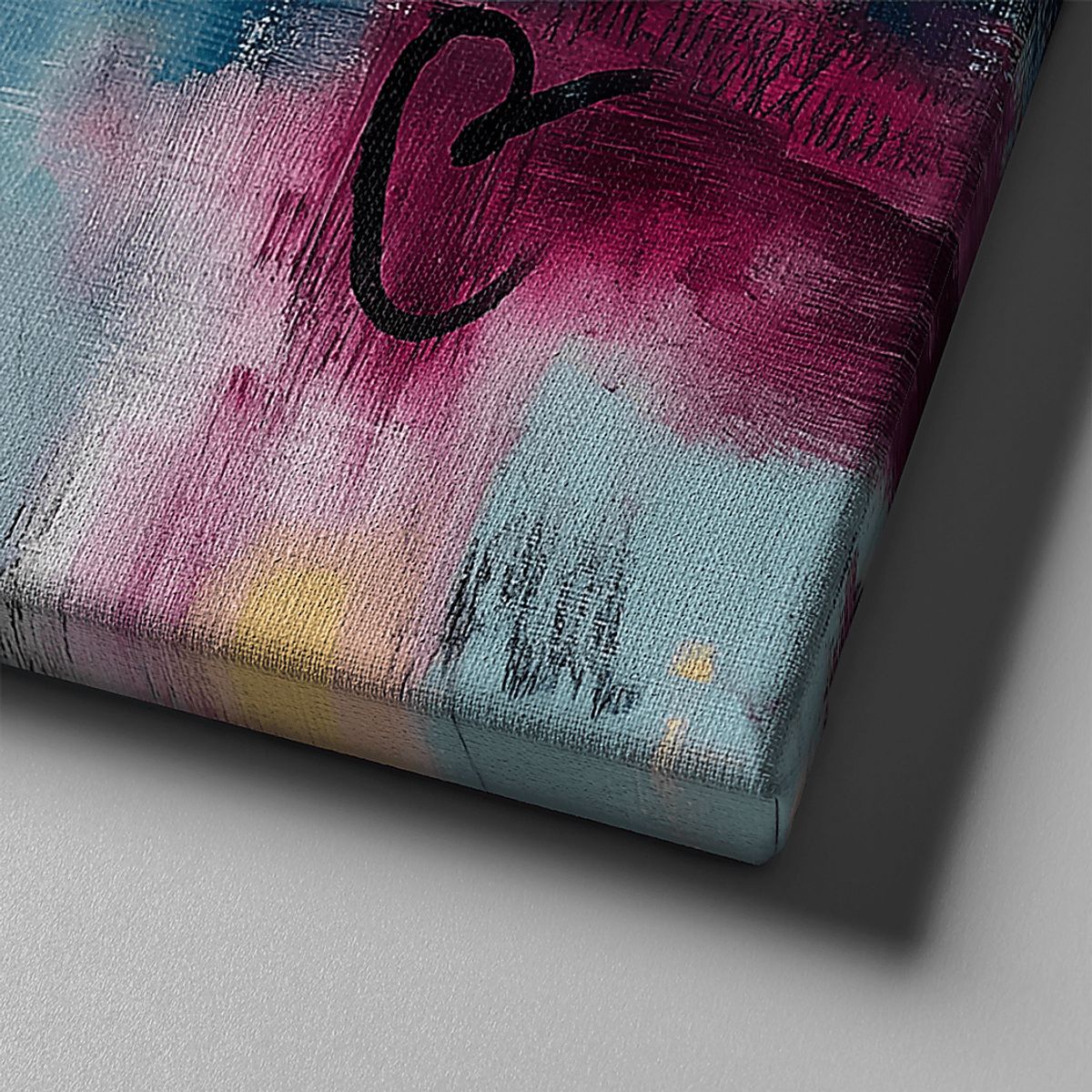 Casch II Blue Canvas Artwork | Rooms to Go