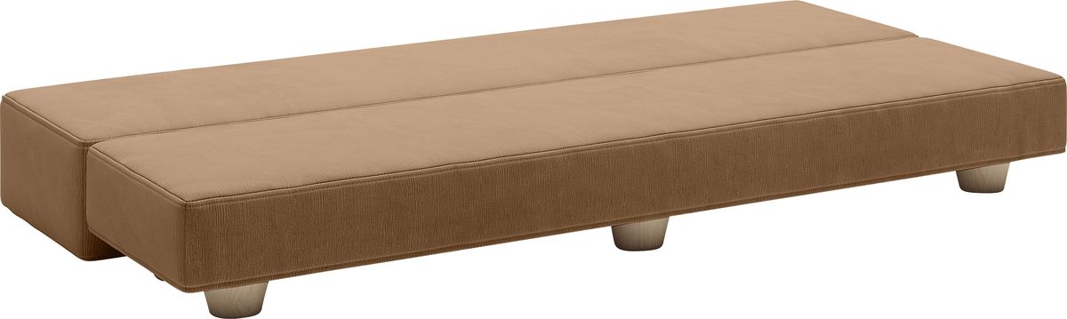 Casila Brown Polyester Fabric Twin Bed Bench | Rooms to Go