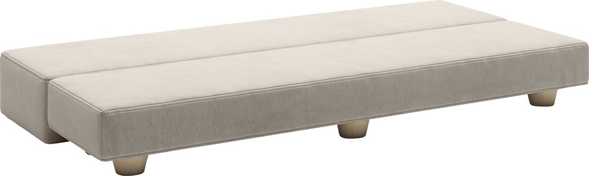Casila Gray Polyester Fabric Twin Bed Bench | Rooms to Go