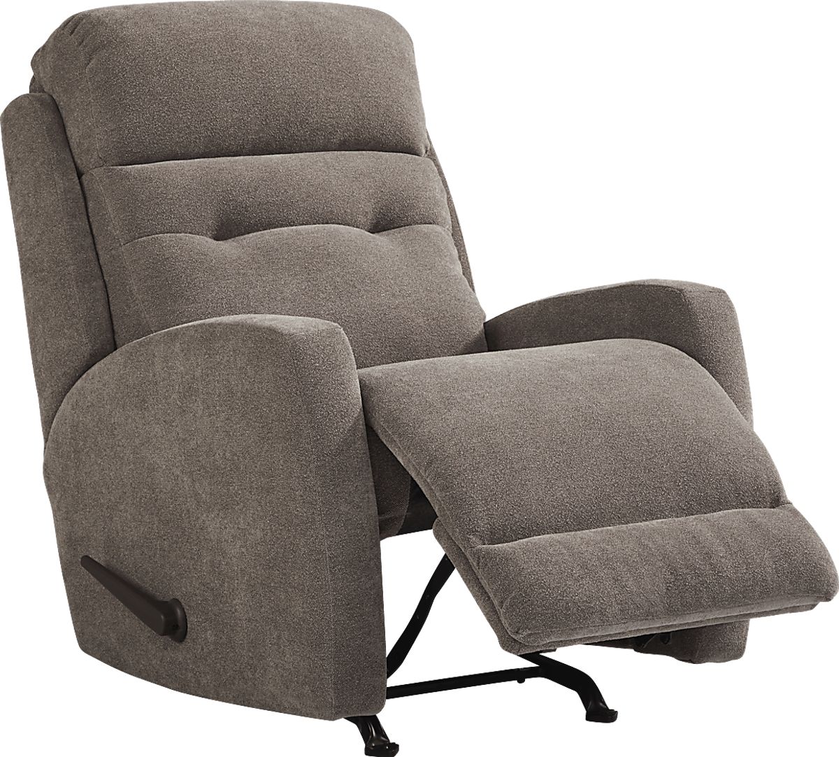 Cason Lane Brown Chenille Fabric Rocker Recliner | Rooms to Go