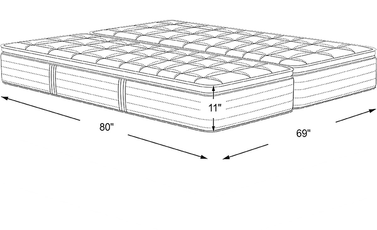 Casper Original Hybrid Split King Mattress | Rooms to Go