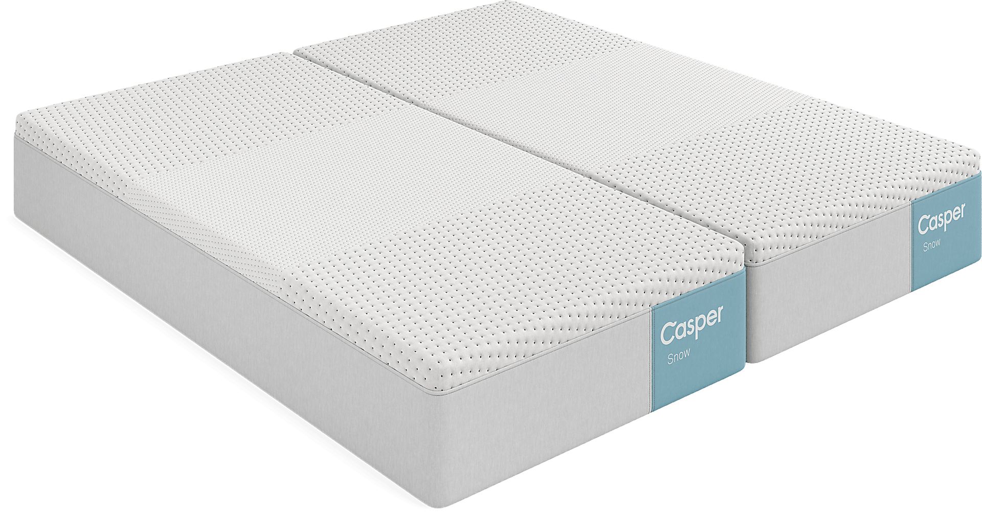 Casper Snow 2.0 Split King Mattress | Rooms to Go
