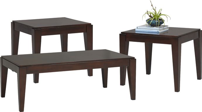 Living Room Table Sets (3 Pc Coffee & End Table)