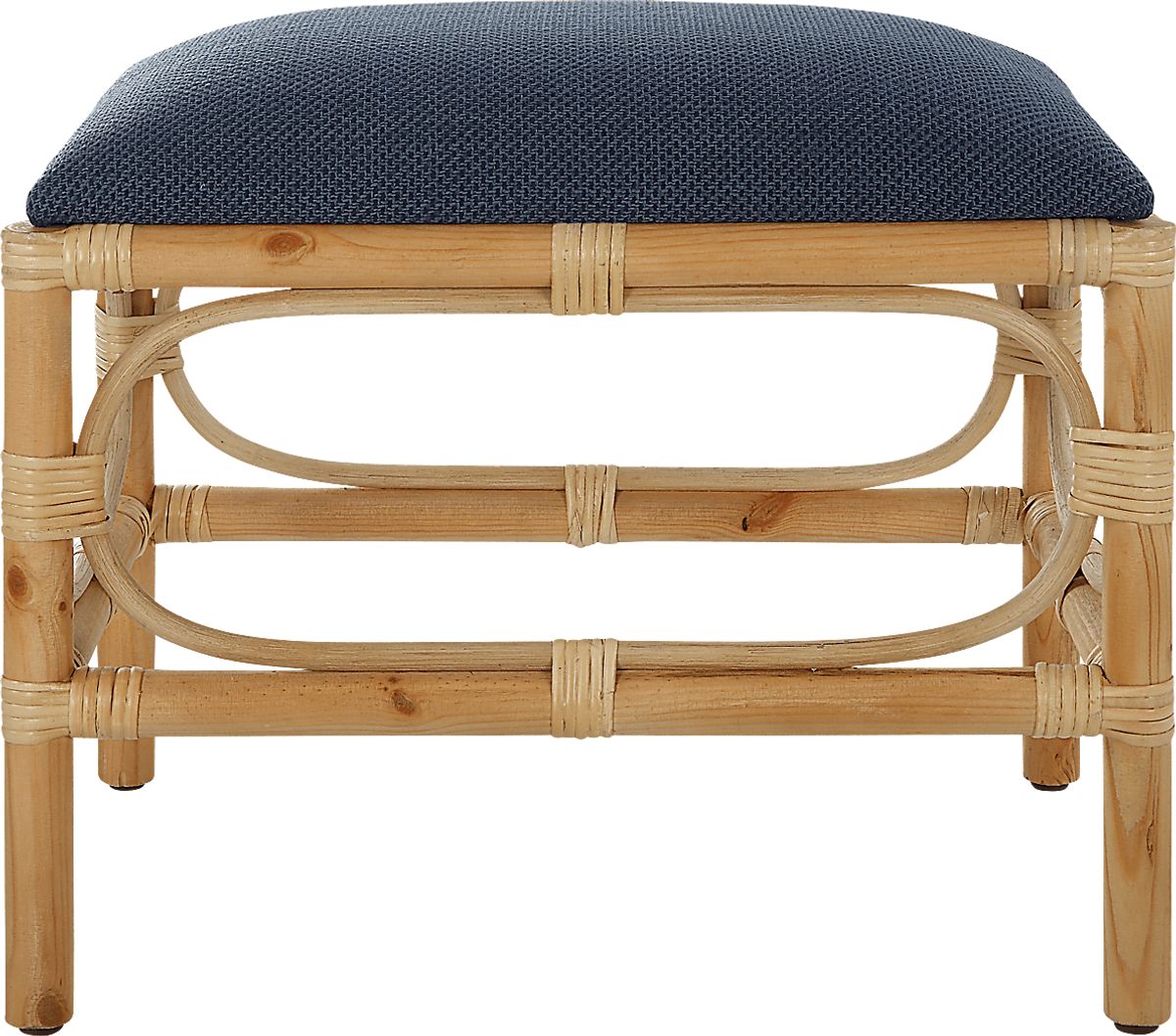 Cassra Navy Blue Bench | Rooms to Go