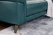 Castella Teal Blue,Green Leather Dual Power Reclining Loveseat - Rooms ...