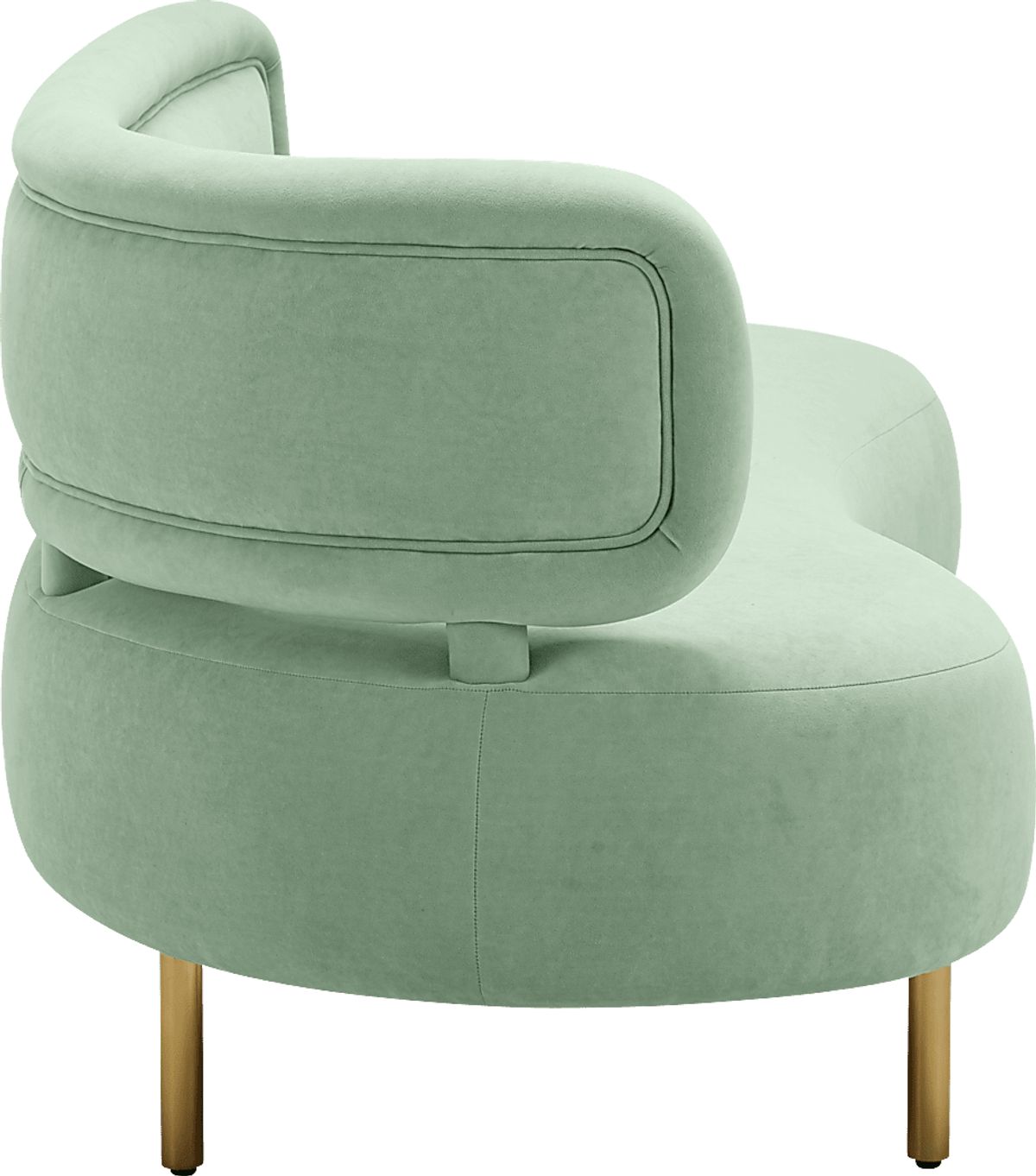 Catawissa Mint Green Polyester Fabric Sofa | Rooms to Go