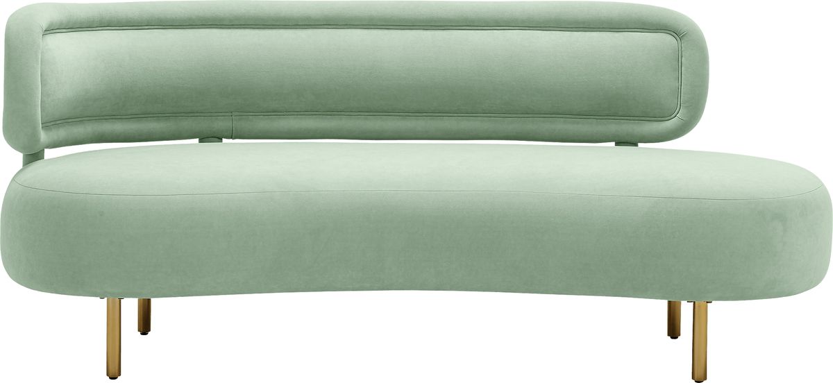 Catawissa Mint Green Polyester Fabric Sofa | Rooms to Go