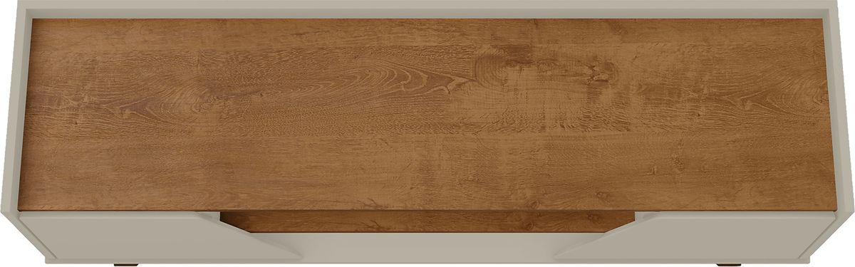 Caughey I Off-White Beige,White 53.5" Console | Rooms to Go