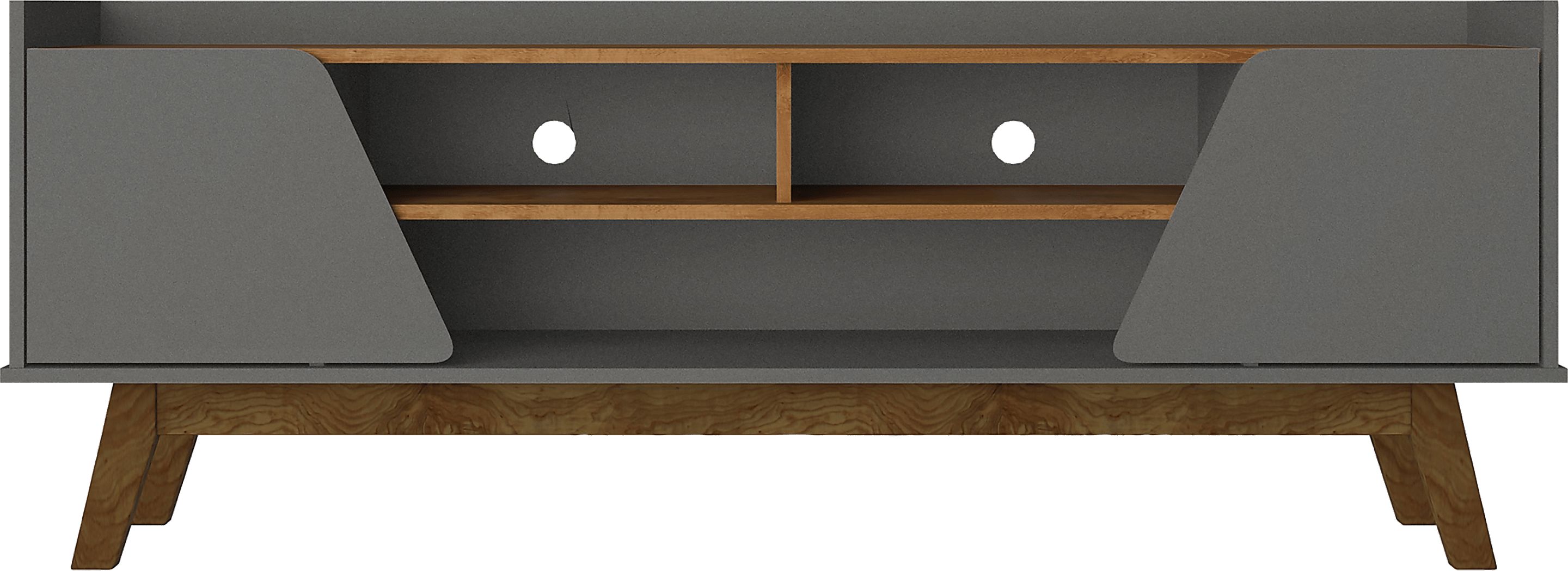 Caughey II Gray 63" Console | Rooms to Go