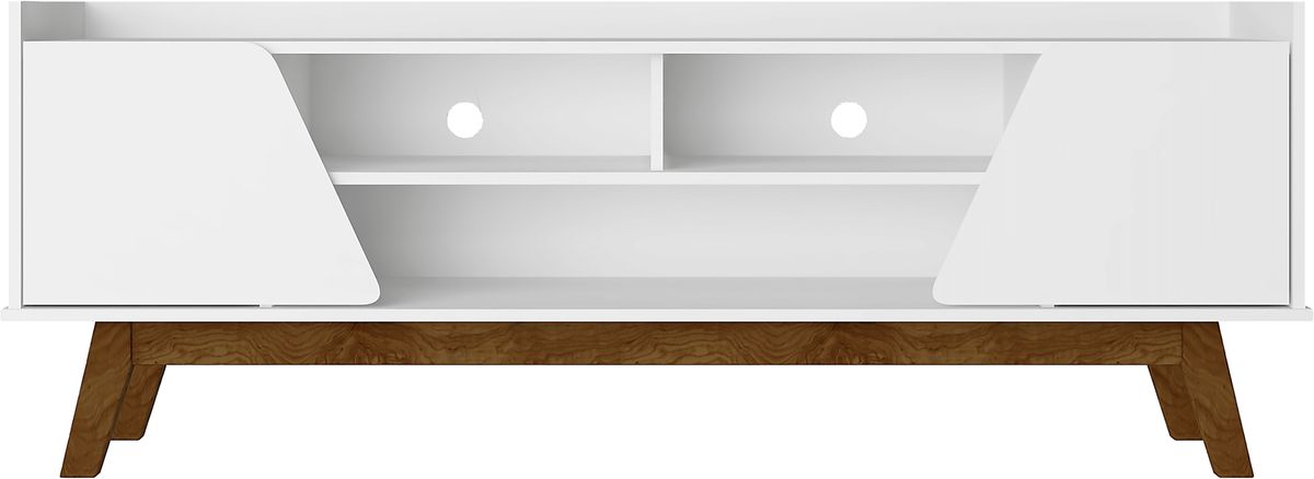 Caughey II White 63" Console | Rooms to Go