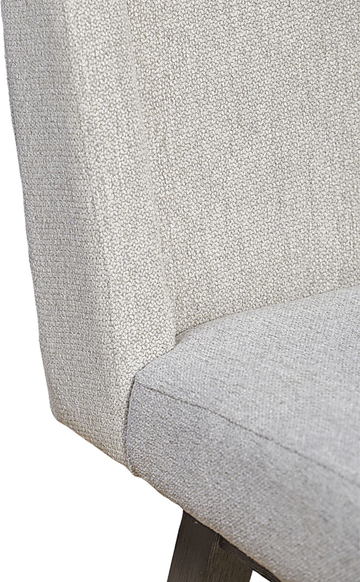 Cauthorn Brown Dark Wood Beige Polyester Fabric Swivel Barstool | Rooms ...