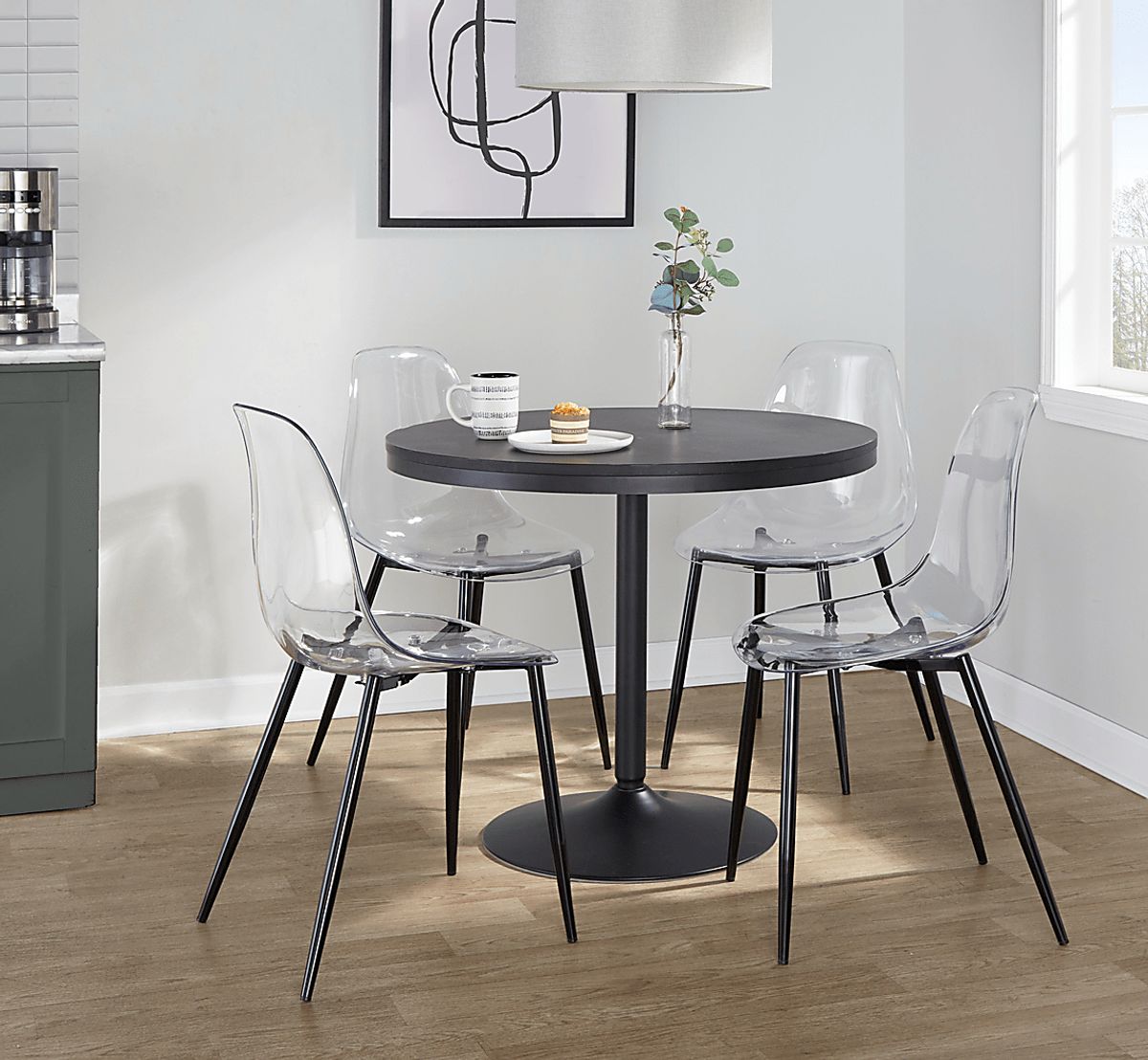 Cayke Black Black,Colors 5 Pc Dining Set | Rooms to Go