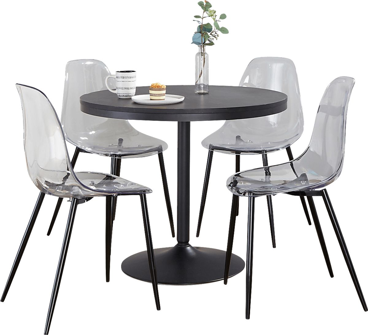 Cayke Black Black,Colors 5 Pc Dining Set | Rooms to Go