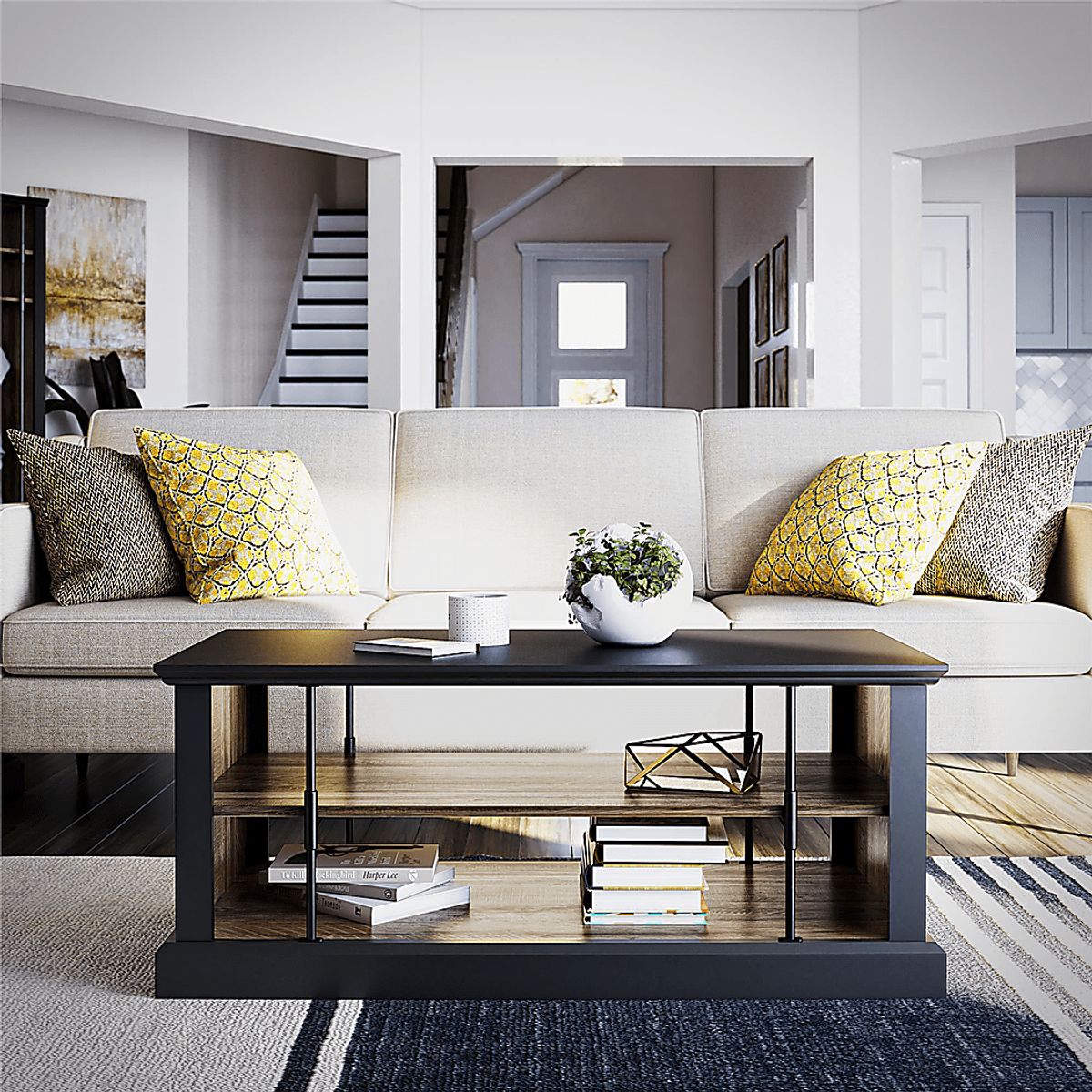 Cedgate Black Black,Colors Cocktail Table | Rooms to Go