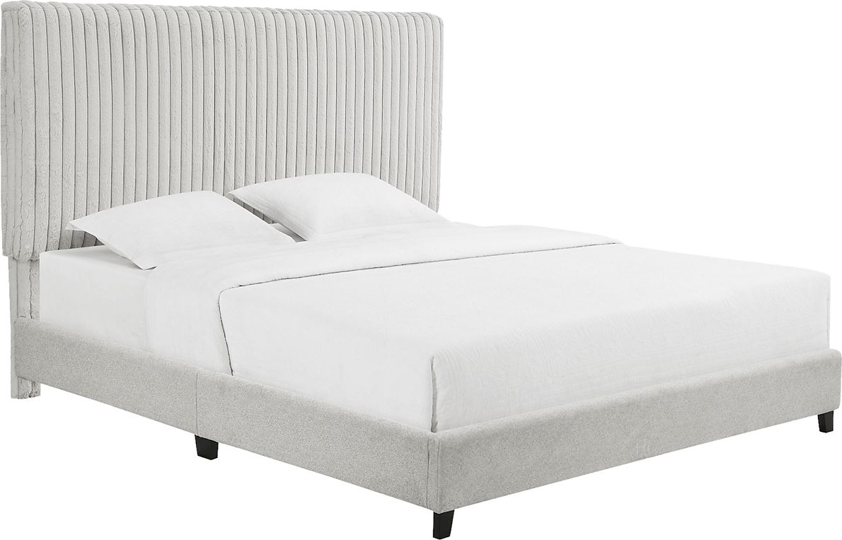 Cerau Gray King Bed - Rooms To Go