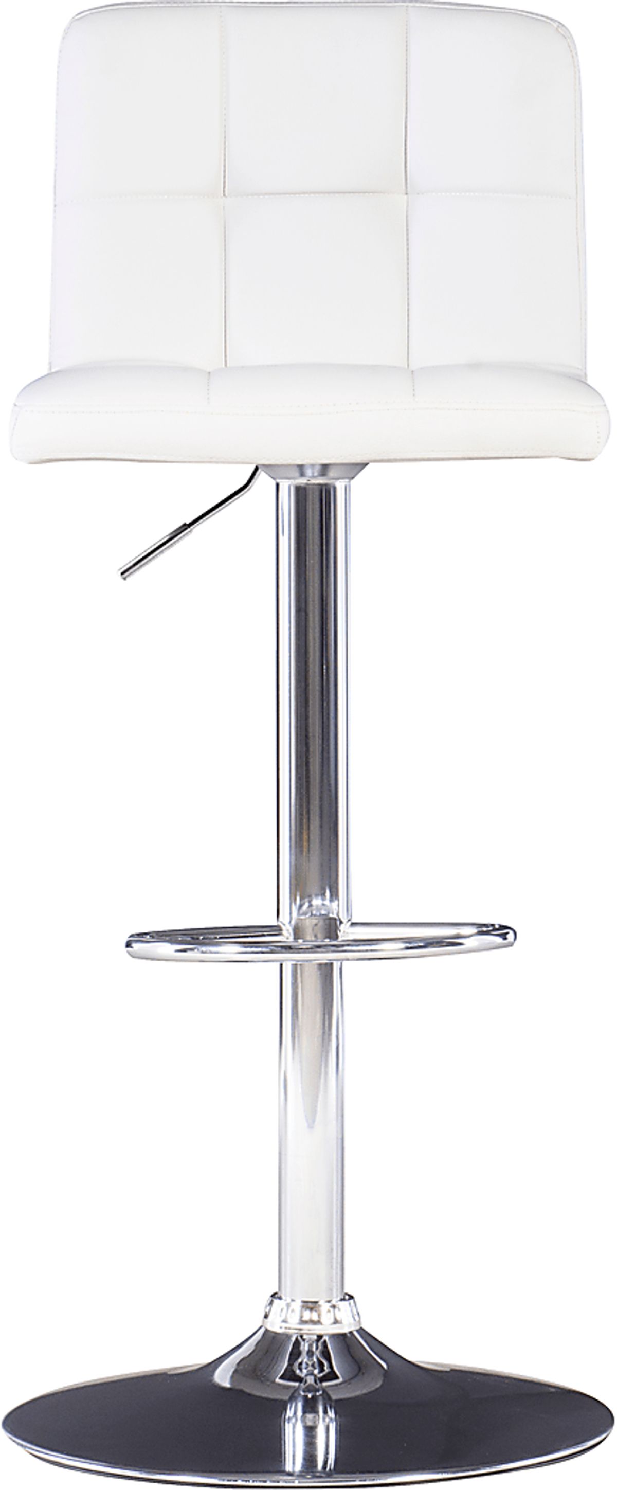 Cercis White Stool | Rooms to Go