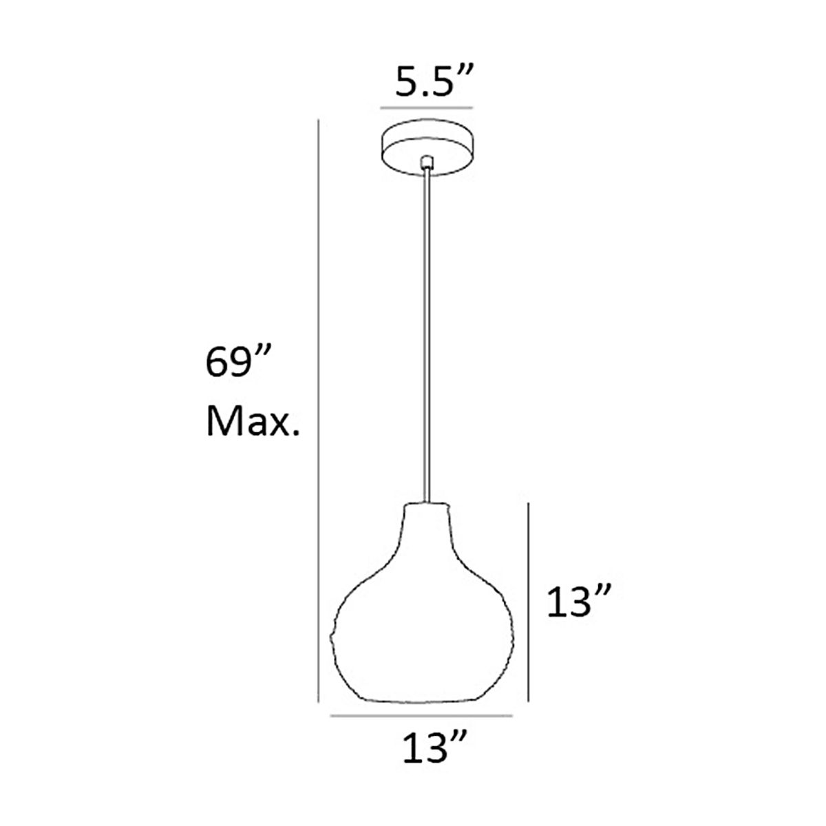 Chaboya Cove Natural Beige,White Pendant | Rooms to Go