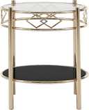 Chancery Rose Gold End Table | Rooms to Go