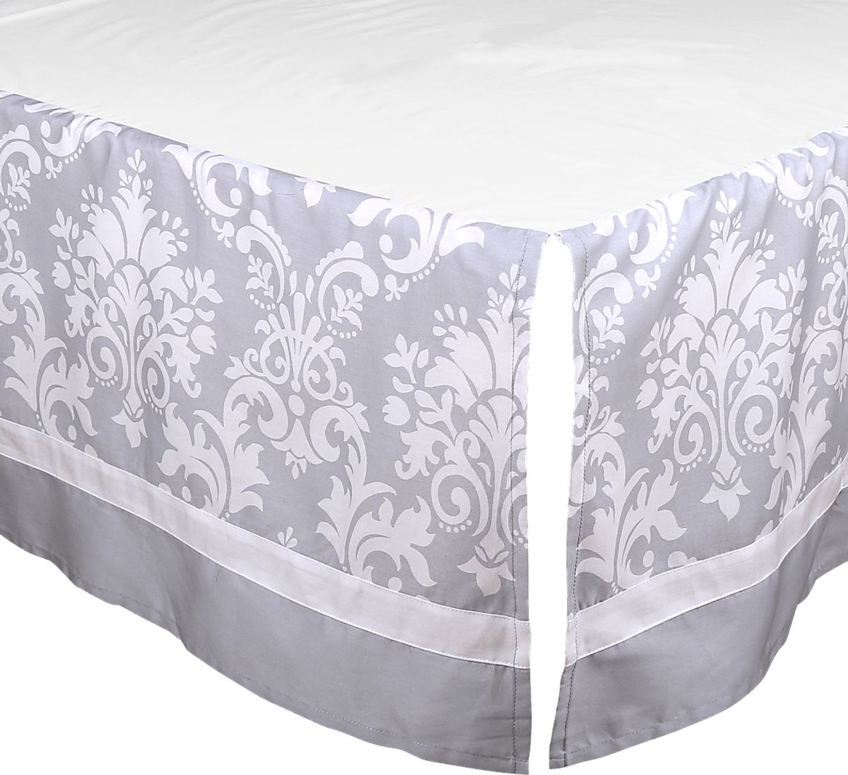 Charisha Gray Crib Bedding Set | Rooms to Go
