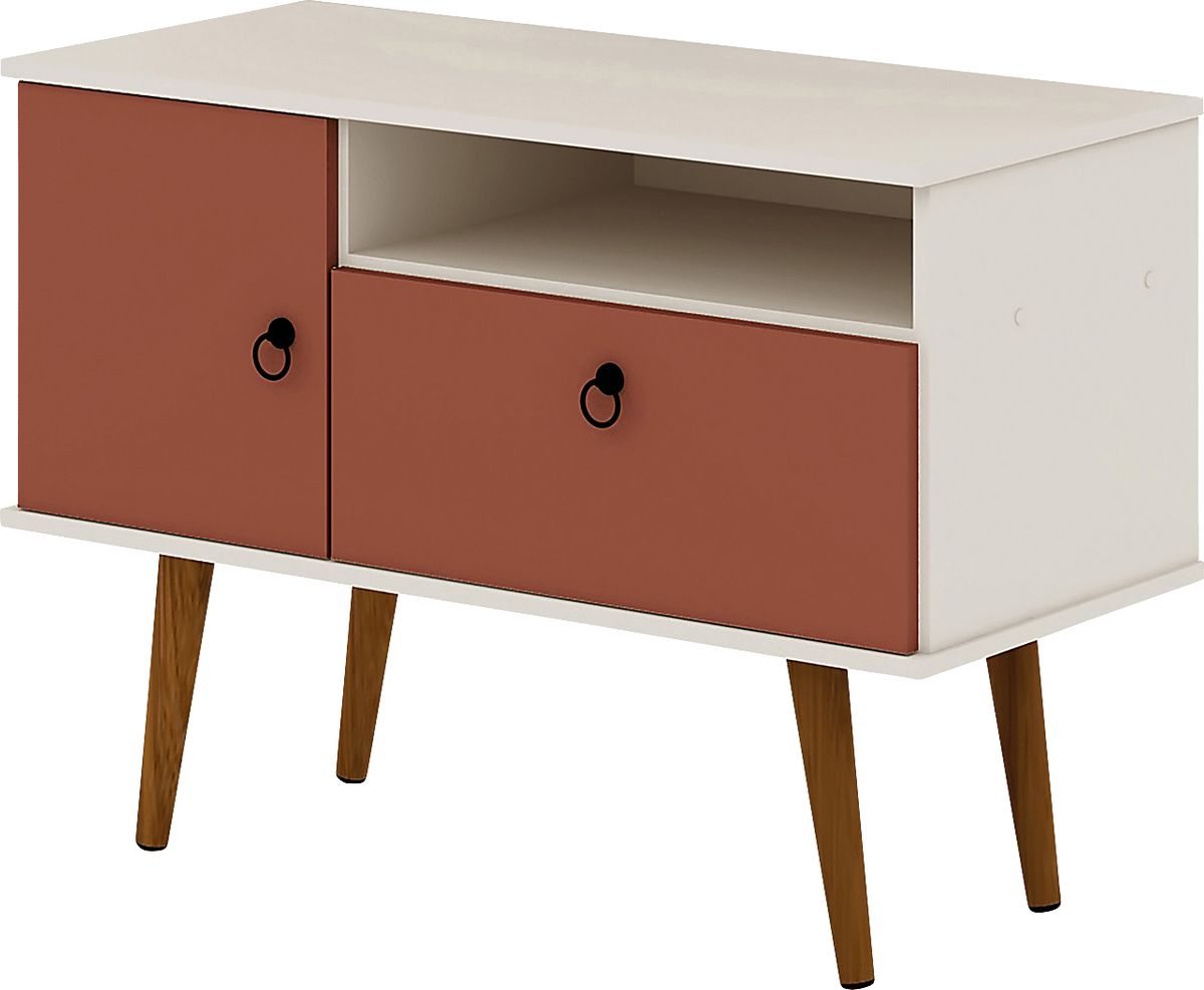 Charlack Dark Orange 35.5" Console | Rooms to Go