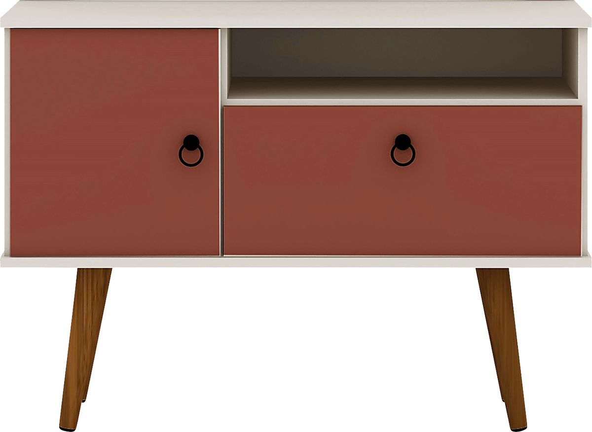 Charlack Dark Orange 35.5" Console | Rooms to Go