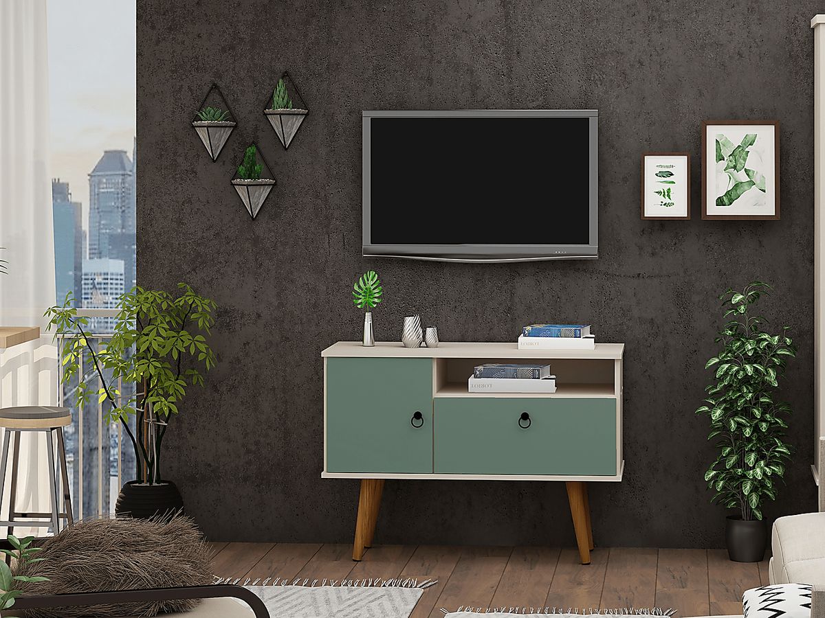 Charlack Mint Green 35.5" Console | Rooms to Go